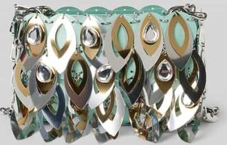 Paco Rabanne Handtasche mit abnehmbarem Tragehenkel