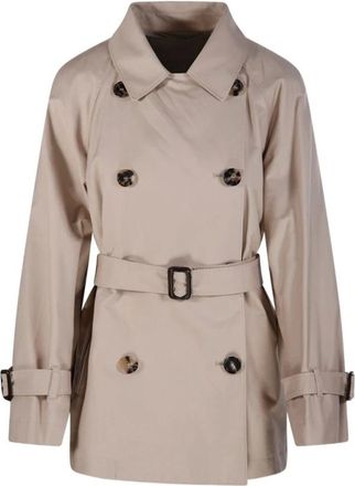 Max Mara Femme, Manteaux, Beige, Taille: 34 FR Trench Coat