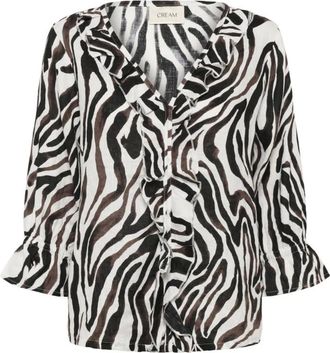 Cream Femme, Blouses et Chemises, Noir, Taille: 36/38 FR Blouses