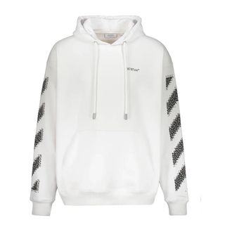Off-white Logo Sweatshirt - - Sweatshirts & Hoodies - Herren - Wei&szlig; - XL