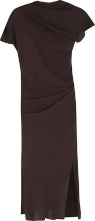 Erika Cavallini Semi Couture Femme, Robes, Brun, Taille: 40 FR Alida Dress