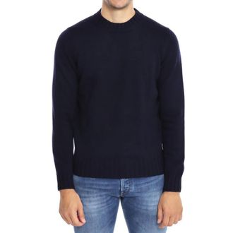 FILIPPO DE LAURENTIIS G.Collo Ml Merino E.Fine Sweater - - Knitwear - Herren - Schwarzk - 2XL