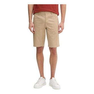 Lacoste Shorts Chino Stretch Coton Serg&eacute; - Homme - Shorts - Beige - Taille: W30