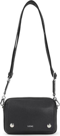 Loewe Femme, Sacs, Noir, Taille: ONE Size Petit sac messager Pebble