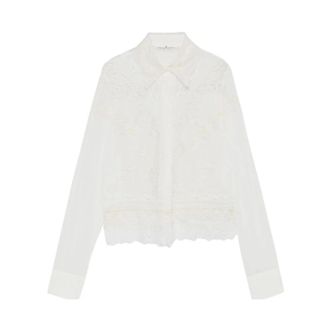Ermanno Scervino Damen, Blusen & Hemden, Wei&szlig;, MGr&ouml;&szlig;e