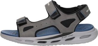 Skechers Homme, Sport, Gris, Taille: 47 1/2 EU Orvan - Gamble Sandal