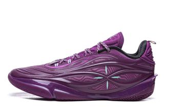 Li-Ning M&auml;nner Leicht Hochelastisch Professionelle Basketball-Spielschuhe Wade 808 5 Ultra V2 Dunkelviolett EU 41 2/3