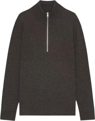Nn.07 Nn07, Homme, Pulls, Brun, Taille: L Harald 6530 Half-Zip Sweater