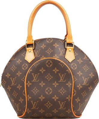 Louis Vuitton Crossbody Bags - Louis Vuitton Canvas Monogram Ellipse PM Handbag - Gr. unisize - in Braun - f&uuml;r Damen