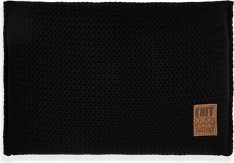 Knit Factory Maxx Kissen - Schwarz - 60x40 cm