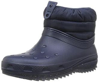 Crocs Femme Classic Neo Puff Shorty Boot W Bottes, Navy, 34/35 EU