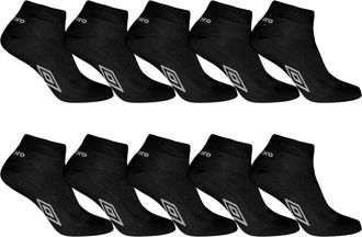 Umbro Herren Umb/1/Qtx10 Socken, weiß/schwarz, 43-46 (10er Pack)