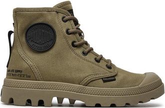 Palladium Schn&uuml;rstiefeletten Pampa Hi Htg Supply 77356-308-M Gr&uuml;n