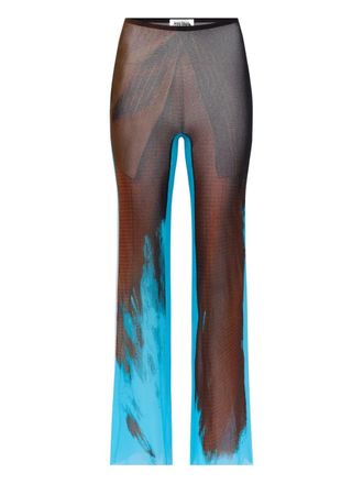 Jean Paul Gaultier Tennis Hose mit elastischem Bund - Braun