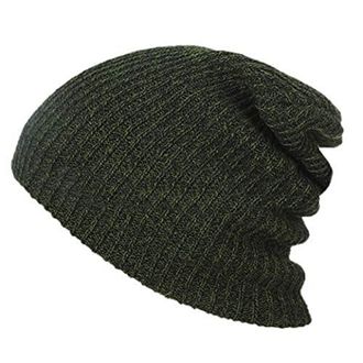Generic Chapeau dhiver pour hommes Chapeau surdimensionn&eacute; Slouchy Baggy Unisexe Tricot Casquette de ski Cr&acirc;ne Pratique et durable Attractive
