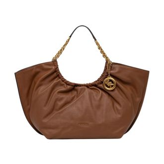 Michael Kors Indie Large Tote - Femme - Sacs - Brun - Taille: ONE Size