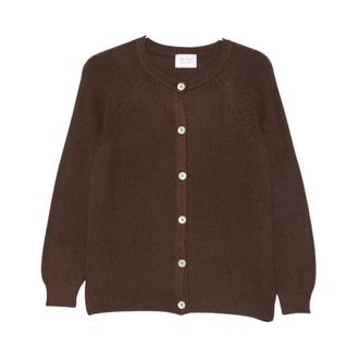 Be You Femme, Pulls, Brun, Taille: 40 FR Cardigan boutonn&eacute;