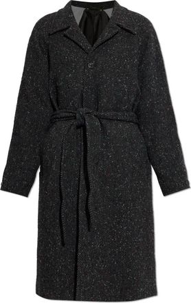 Paul Smith Manteau en laine &agrave; chevrons - Homme - Manteaux - Gris - Taille: 2XL
