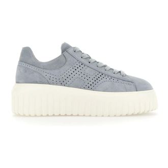 Hogan Femme, Chaussures, Bleu, Taille: 38 1/2 EU H-stripes Baskets