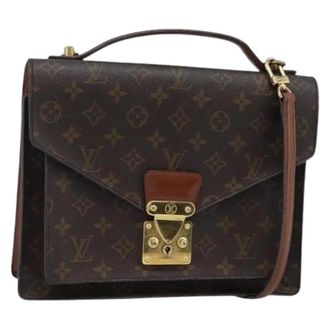 Louis Vuitton Pre-owned Vintage Monogram Canvas Shoulder Bag - - Pre-owned - Damen - Braun - ONE SIZE