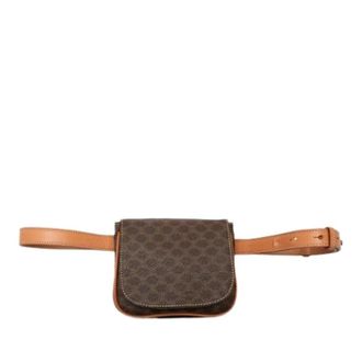 Celine Pre-owned Canvas Belt Bag - - Pre-owned - Damen - Braun - ONE SIZE