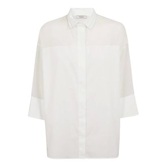 PESERICO Damen, Blusen & Hemden, Wei&szlig;, XLGr&ouml;&szlig;e