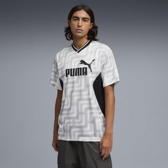Puma Essentials Block Relaxed Fu&Atilde;Yballtrikot Herren, Kleidung, Wei&Atilde;Y, XXL