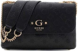 Guess Umh&auml;ngetasche Schwarz Logo