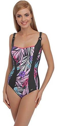 Merry Style Maillot de Bain Femme 1 Pièce Vêtement Été MS60 (Graphite, EU 38 (FR 40))