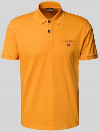 Napapijri Regular Fit Poloshirt mit Label-Stitching Modell elbas