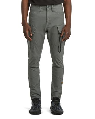 G-Star Herren Zip Pocket 3D Skinny Cargohose 2.0, Grau (gs Grey D24307-E172-1260), 33W / 32L