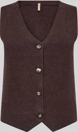 Soyaconcept Regular Fit Weste aus Viskose-Mix Modell KANITA