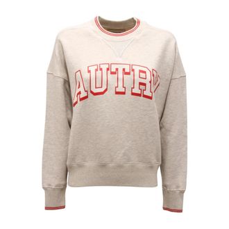 Autry 6984Az Felpa WO Sweatshirt - - Sweatshirts & Hoodies - Damen - Grau - L