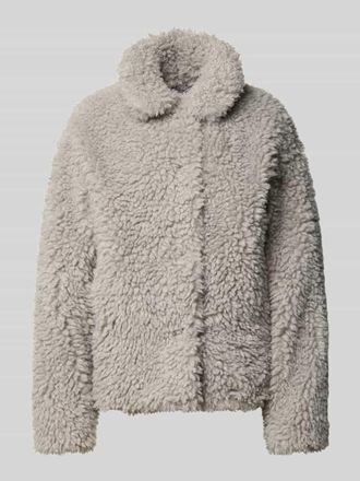 AMBER & JUNE Jacke mit Teddyfell
