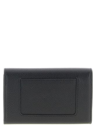Mulberry Womens Black Bovine Leather Cardholder Accessory