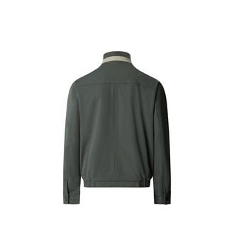 Fa&ccedil;onnable Blouson uni &agrave; col montant
