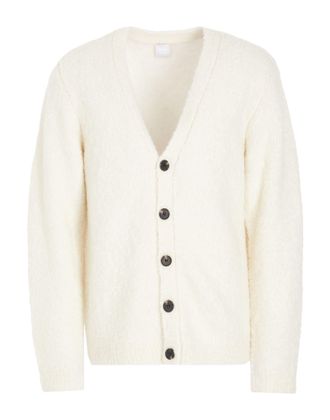 8 by YOOX BRUSHED KNIT CARDIGAN