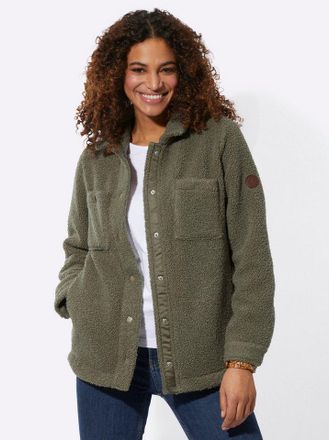 Witt Allwetterjacke Teddy-Fleecejacke Langarm