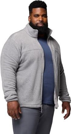 Columbia Steens Mountain 2.0, Veste Polaire Homme, Gris clair (gris clair)., Large haut