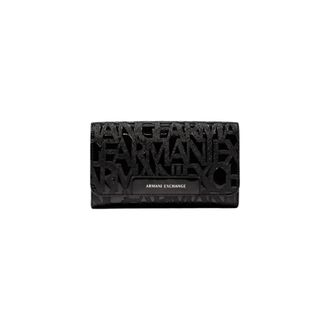 A|X Armani Exchange Schwarze Schultertasche mit Innentaschen - - Bags - Damen - Schwarzk - ONE SIZE