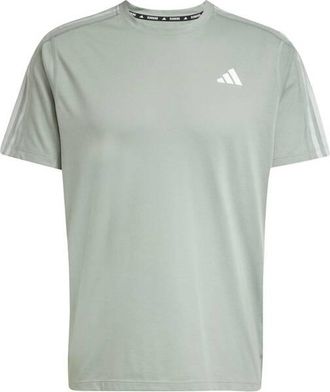 adidas Herren T-Shirt Own the Run 3-Streifen