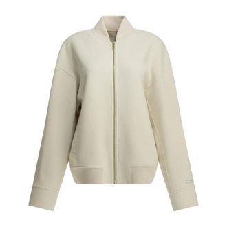 Sportmax Spxondata Bomberjacke - - Sweatshirts & Hoodies - Damen - Wei&szlig; - S