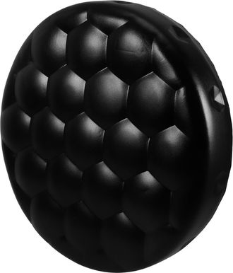 FOMIYES Runder Barhocker Ersatzsitz PU Sitzfl&auml;che Gepolstert Schwarz Robustes Sitzm&ouml;bel f&uuml;r Bar B&uuml;ro und Zuhause Kompatibel mit Drehstuhl und Tresenhocker