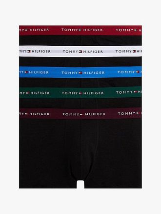 Tommy Hilfiger Lot de 5 boxers Signature à ceinture à logo