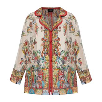 Etro Seidenhemd - - Blouses & Shirts - Damen - Mehrfarbig - S