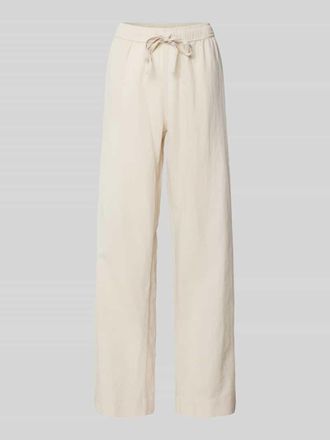 Neo Noir Straight Fit Leinenhose mit Eingrifftaschen Modell Sonar