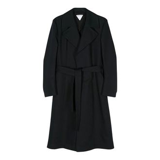 Bottega Veneta Femme, Manteaux, Noir, Taille: 40 FR Trench