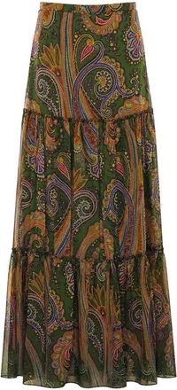 Etro Langer Rock - Bunt