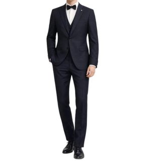 Bharnaba Homme, Costumes, Bleu, Taille: M AB 7200 Suit