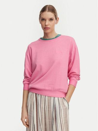 Roxy Sweatshirt Surfing By Moonlight ERJFT05008 Rosa Regular Fit